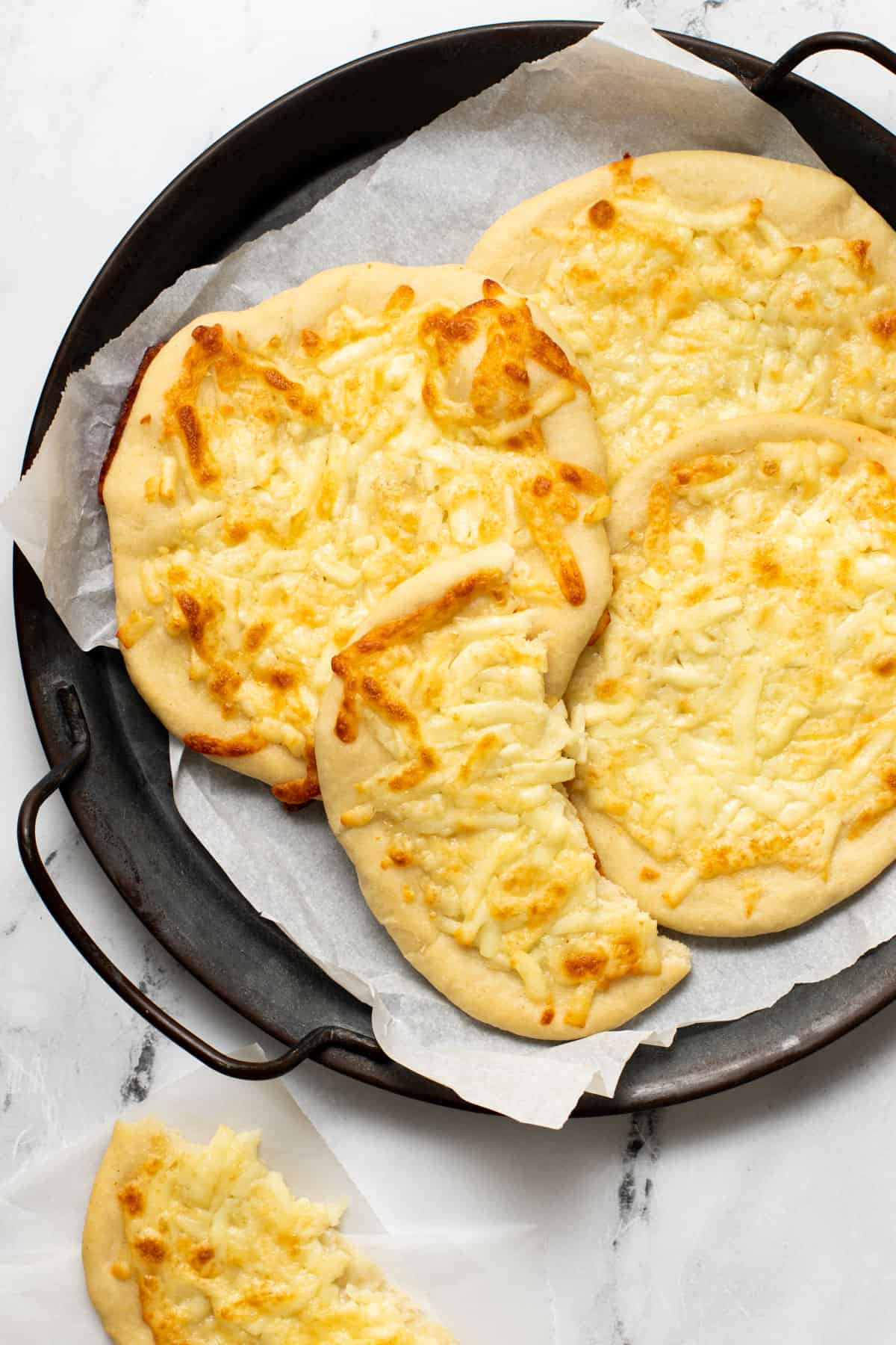 Cheese Manakish - Addicted to Tahini